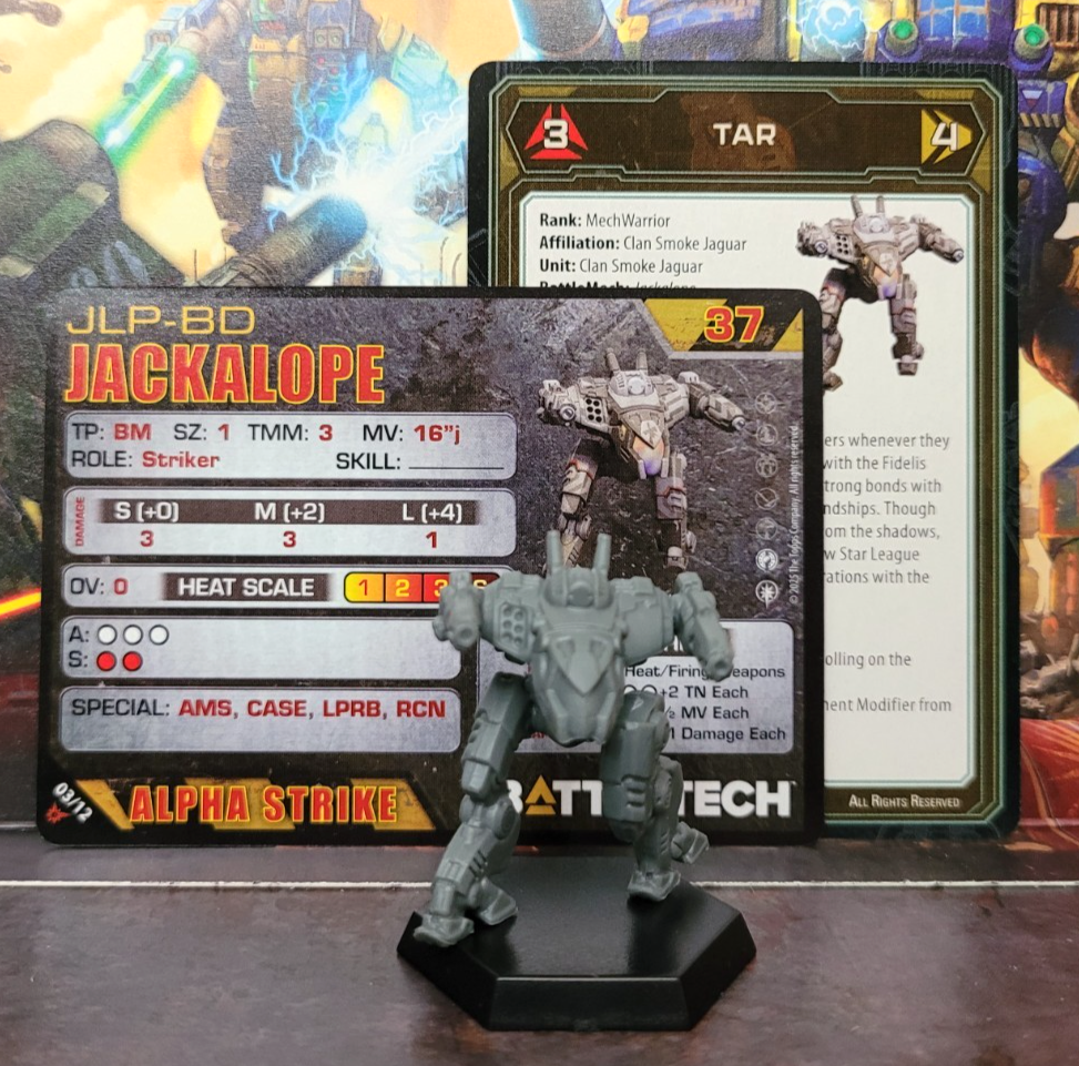 Battletech Jackalope, Mech/ Pilot Cards - Catalyst Third Star League ...