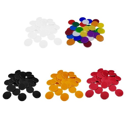 100 jetons de couleur unie, accessoires de casino hilarants | eBay
