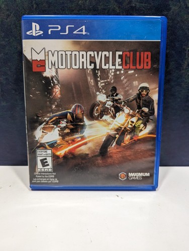 Motorcycle Club Sony PlayStation 4 PS4 Racing Game 814290012908 | eBay