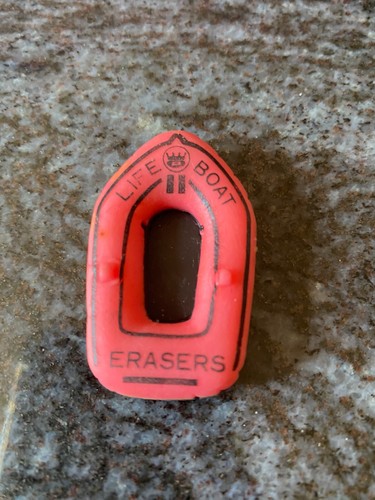 (G100) gomme eraser vintage japan life boat | eBay