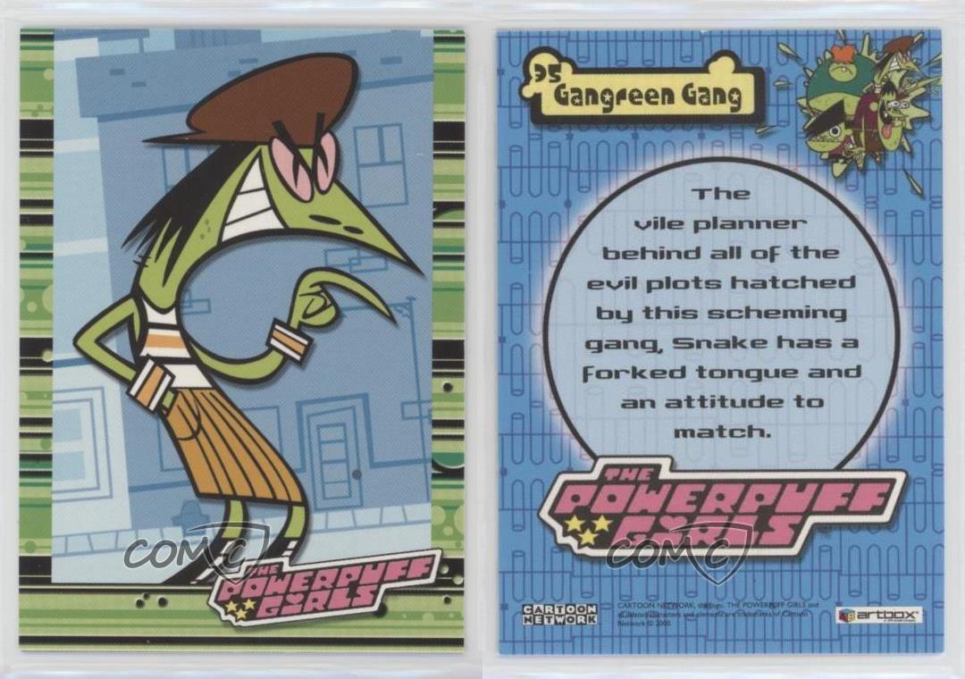 Powerpuff Girls Gangreen Gang Snake