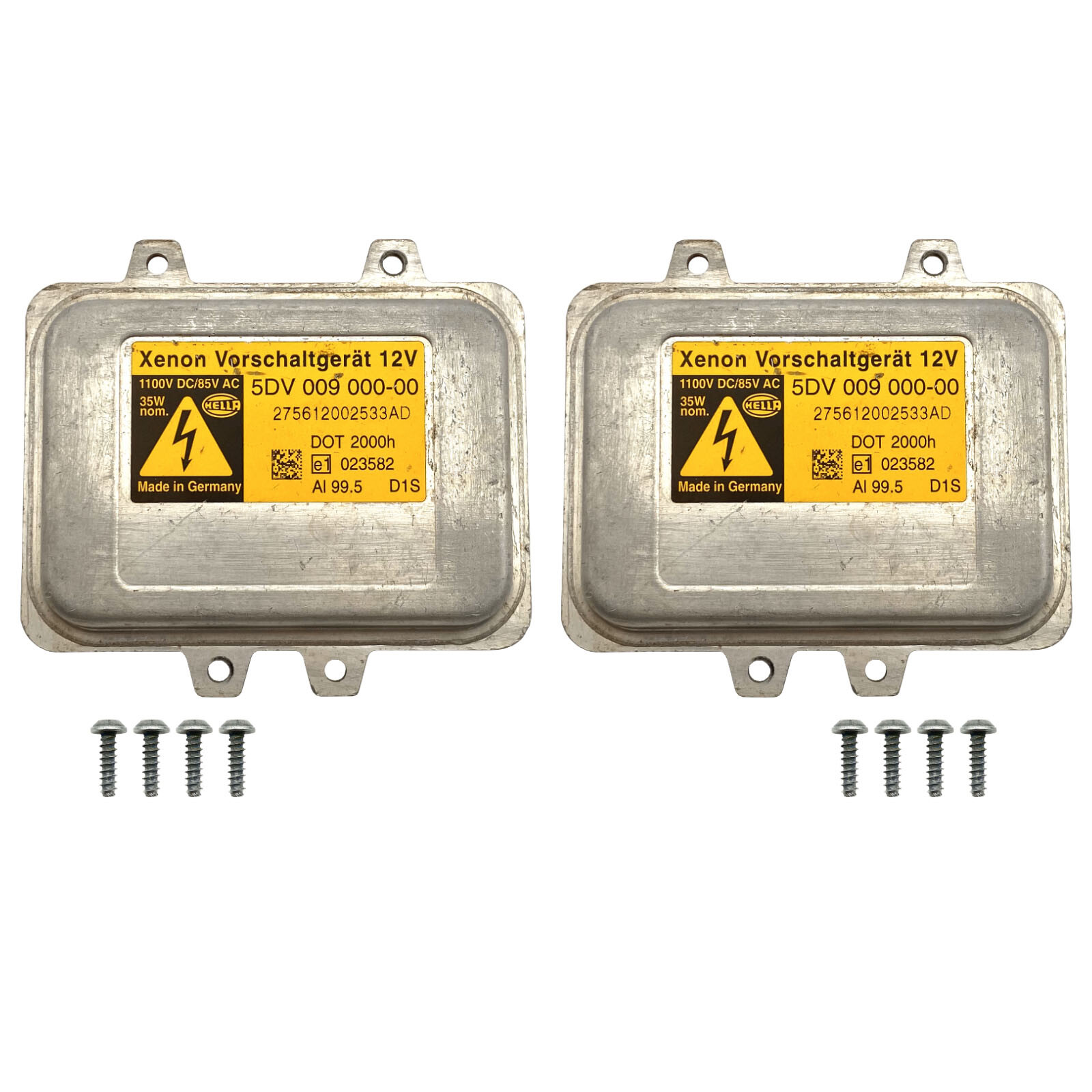 2x OEM VW Golf GTI Jetta Tiguan Touareg Xenon Ballast Control Module ...