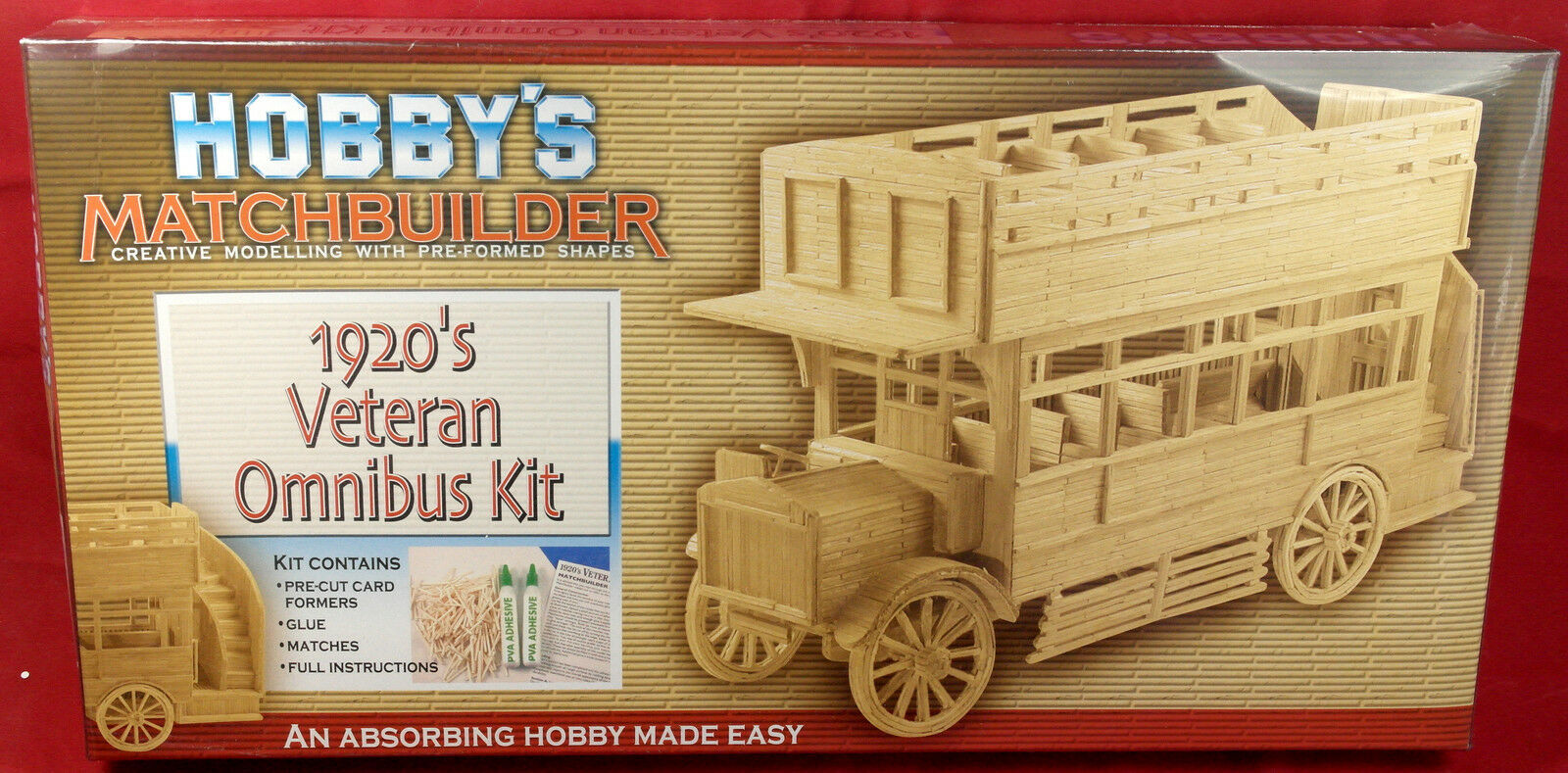 Matchstick Model Kits Wooden Modelling Match Craft Art | eBay