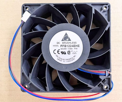 DELTA FFB1224EHE-F00 cooling fan DC 24V 1.5A 3-wire 120x120x38mm | eBay