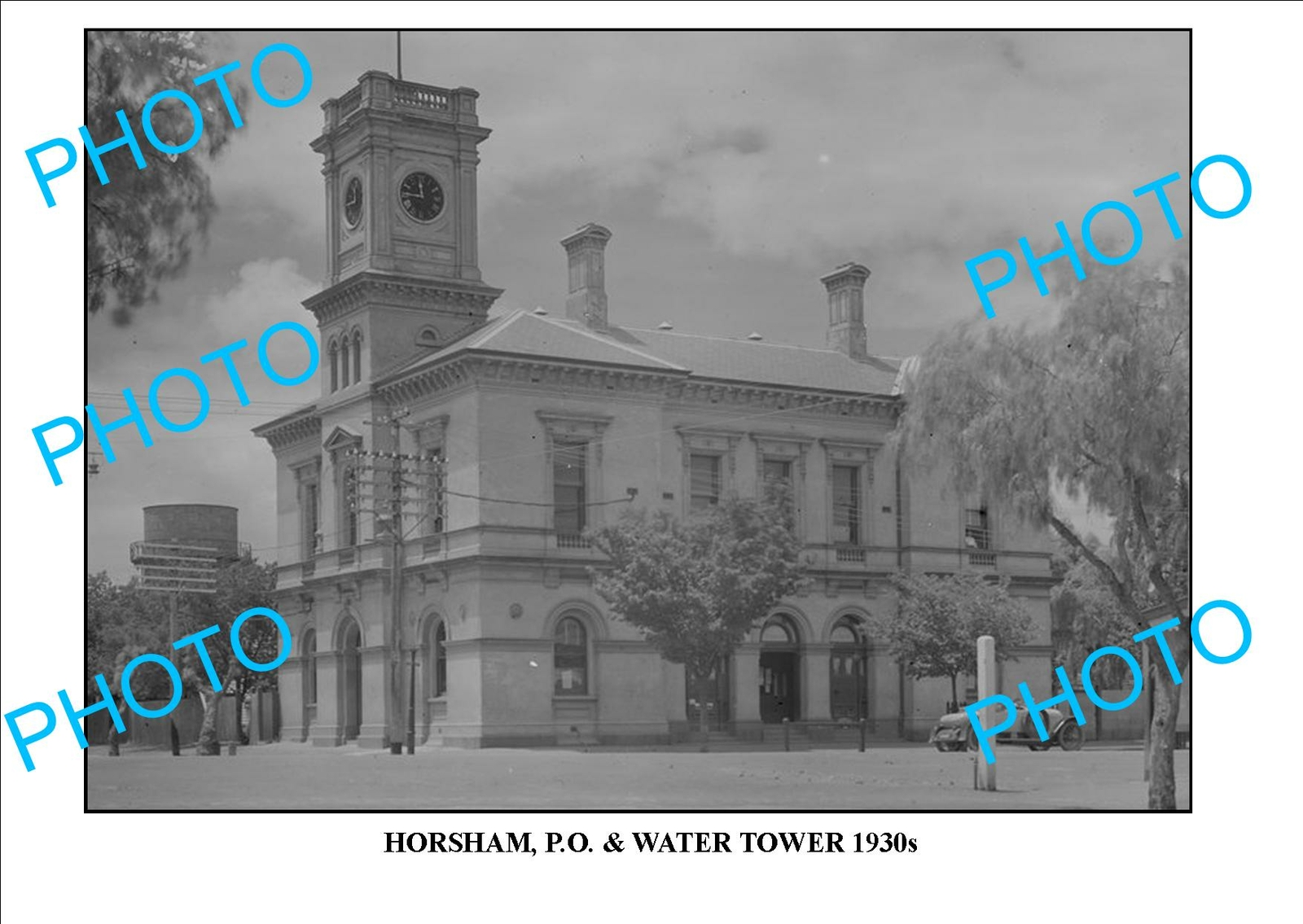 8x6 PHOTO OF OLD HORSHAM POST OFFICE 1930s VICTORIA | eBay Australia