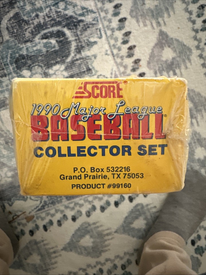 1990 Score Baseball Card Collector's Box Set 2 Complete Cards, NM/M ...