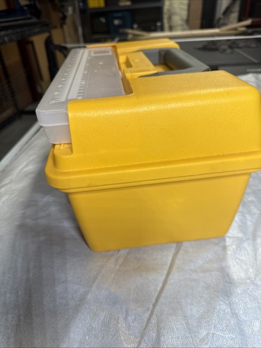 Plano Model 451 Grab-N-Go Yellow 16-Inch Tool Box with Tray And ...