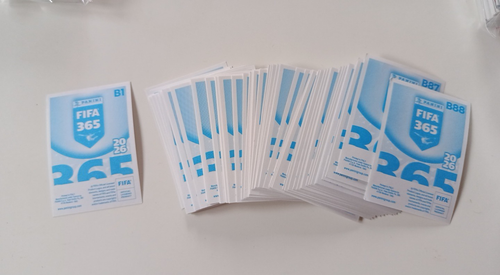 Panini FIFA 365 2026 Complete Set B stickers 1-88 serbian edition ...
