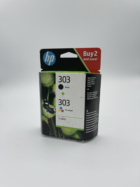 HP 3YM92AE 303 Black and Tri-Colour Original Ink Cartridges - 2 Pieces ...