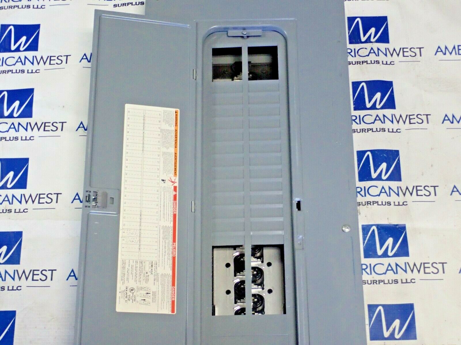 Square D HOM40L200C 200 amp Main Lug Single phase 240v 42 Space Load ...