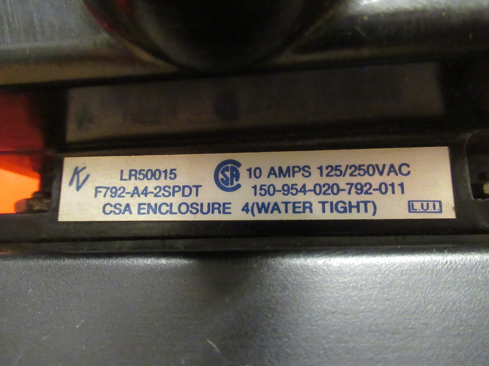 KEYSTONE PNEUMATIC ACTUATOR 790-301 F792-A4-2SPDT 150-954-020-792-011 ...