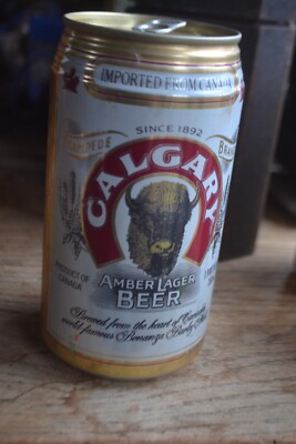 Stampede Calgary Amber Lager Can, 750ml, pull tab, Canada | eBay