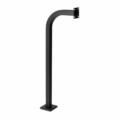 Gooseneck Stand - Keypad Pedestal - Pad Mount - 42" Height - Black ...