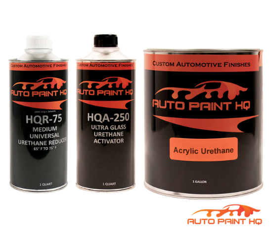 High Gloss Heavy Metal Blue 2K Acrylic Urethane Single Stage Gallon ...