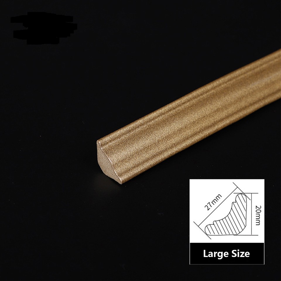 3M/5M Triangle Trims For Bathroom Panels Shower Wall PVC Quadrant Self ...