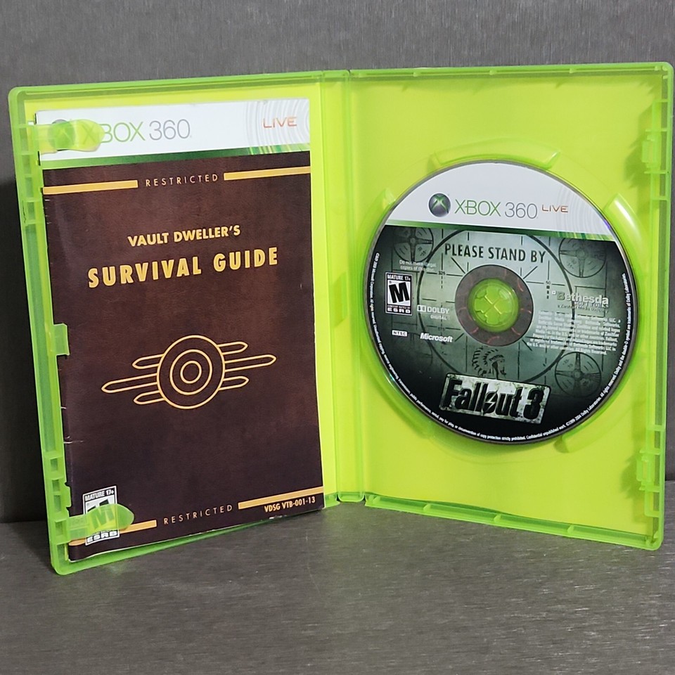 Fallout 3 Xbox 360 Game CIB | eBay
