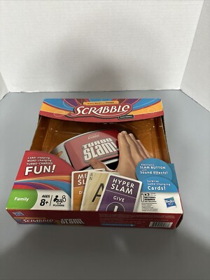 Hasbro Scrabble Electronic Turbo Slam Board Game New | eBay
