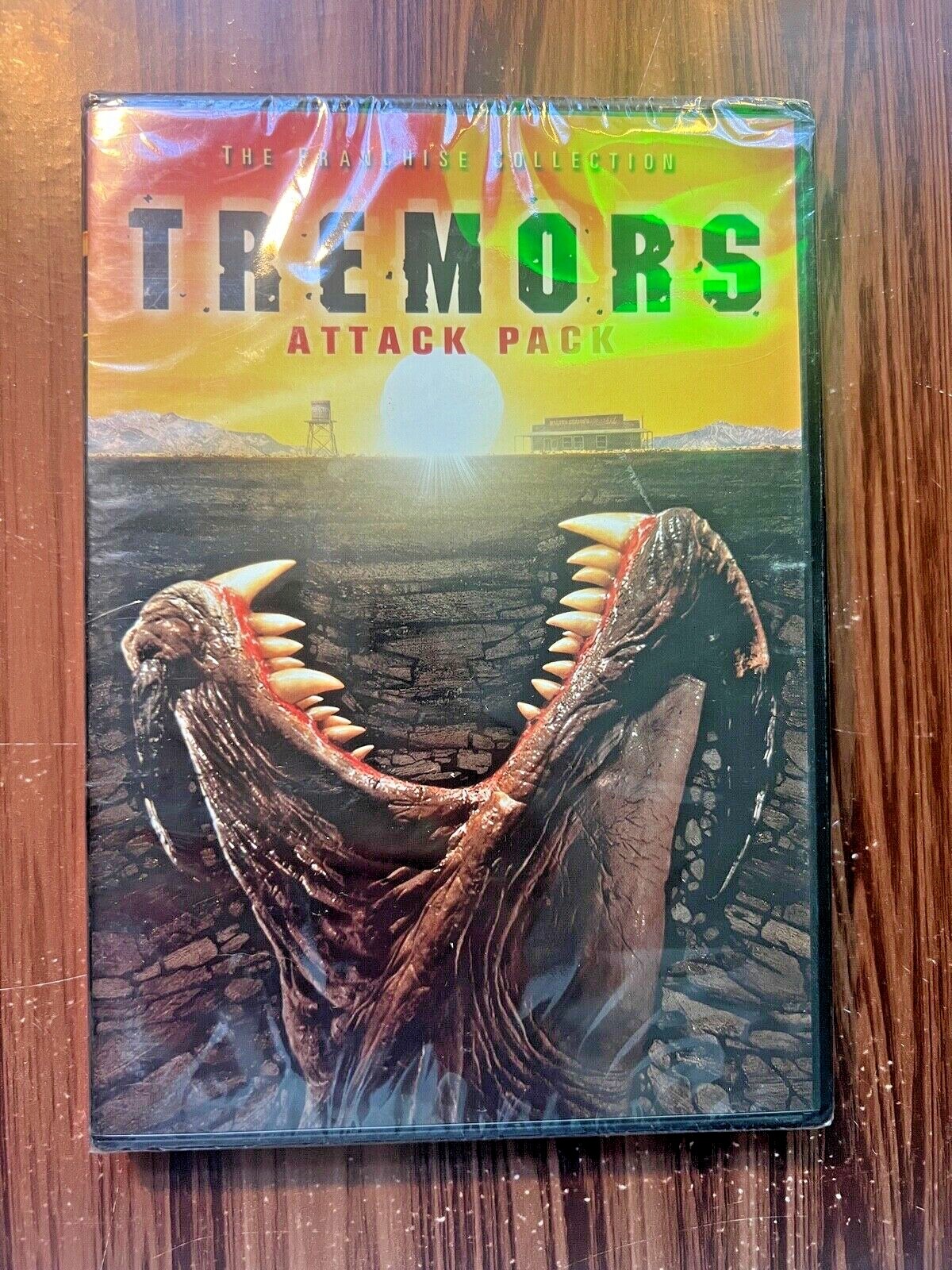 Tremors Attack Pack Franchise Collection DVD 1 2 3 4 Movie Set Horror ...
