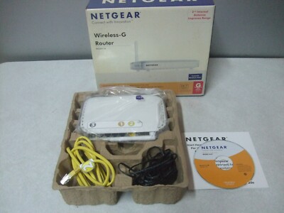 Netgear Wireless G Router-WGR614-Used | eBay