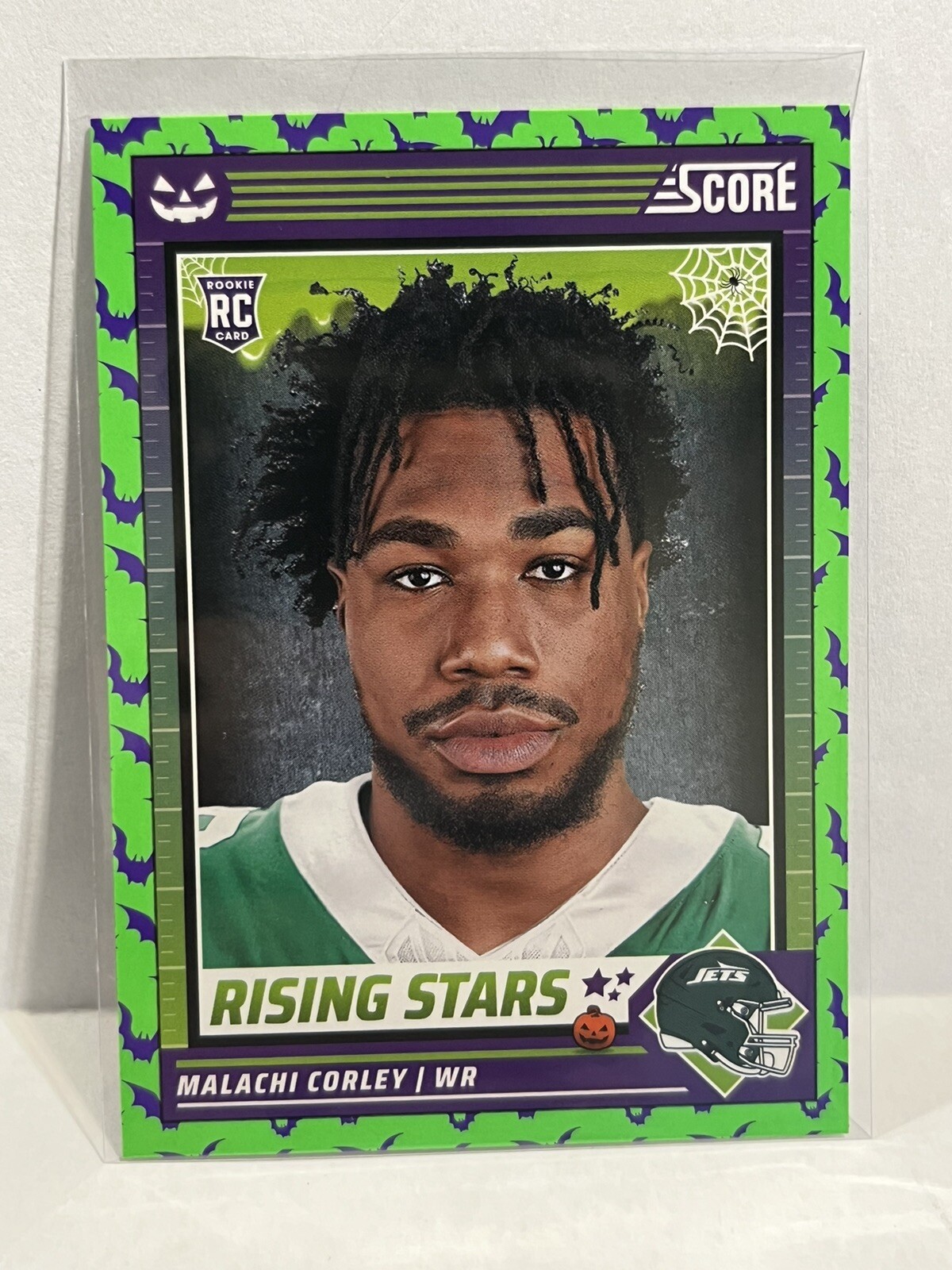 2024 Score Trick-A-Treat #36 Malachi Corley New York Jets Football Card ...