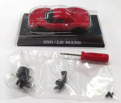 Mini car 1/64 Ferrari 250LM (red) "Ferrari Mini Car Collection II ...