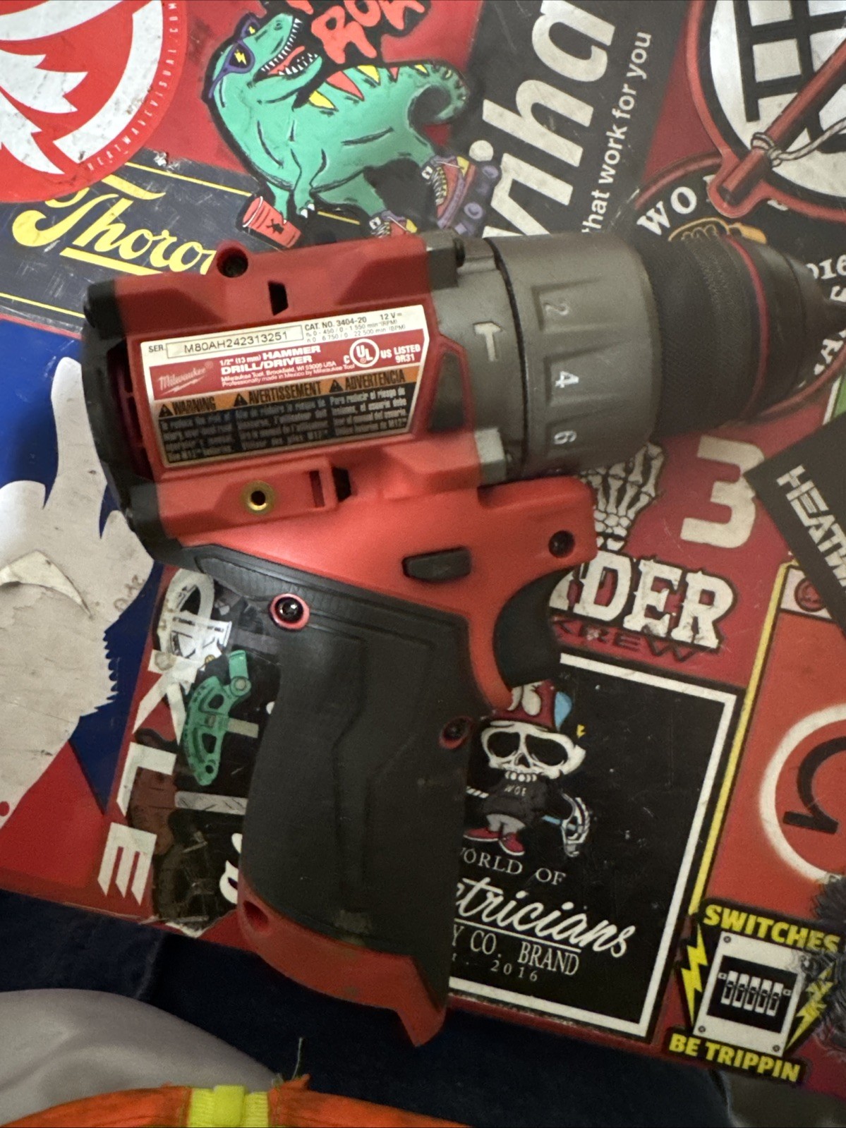 Milwaukee 3403-20 M12 FUEL Cordless 1/2 in. Drill/Driver - Red/Black ...