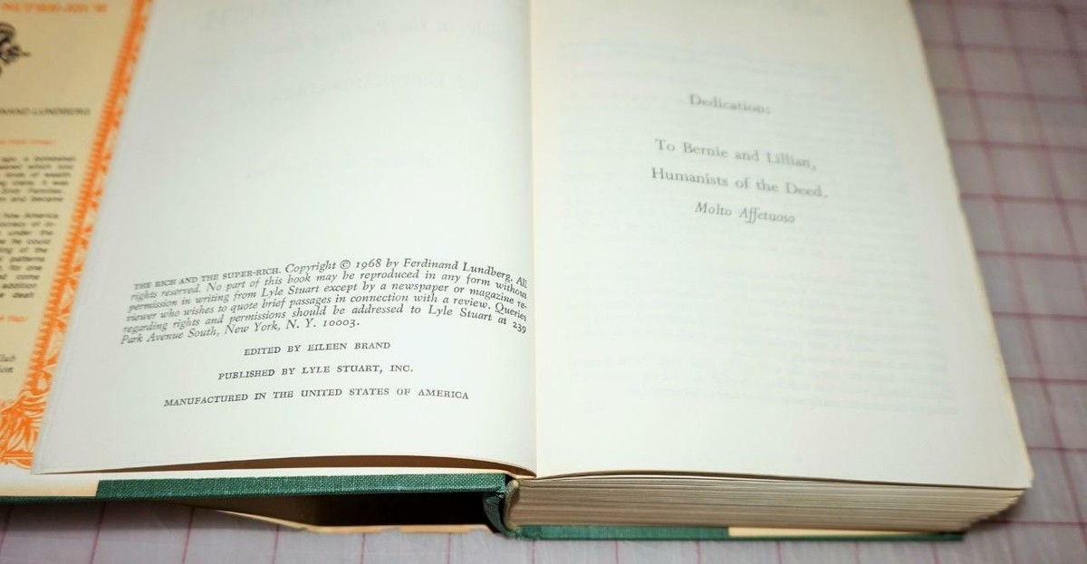 Ferdinand Lundberg Quotes The Rich And The Super Rich: A Study In The