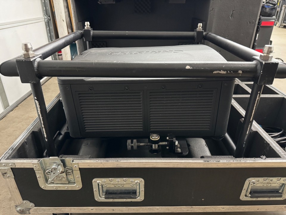 Christie Roadster HD14K-M Projector with Fly Cage and Road Case | eBay
