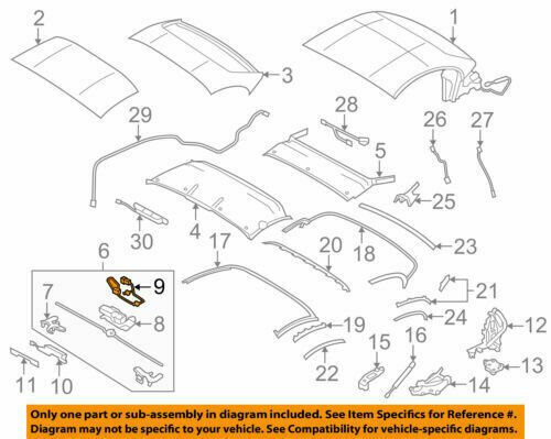 OEM BMW E89 Roadster Retractable Top Harness M 54377224669 for sale ...