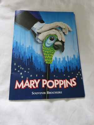 MARY POPPINS The Musical Large theatre Programme / Brochure | eBay UK