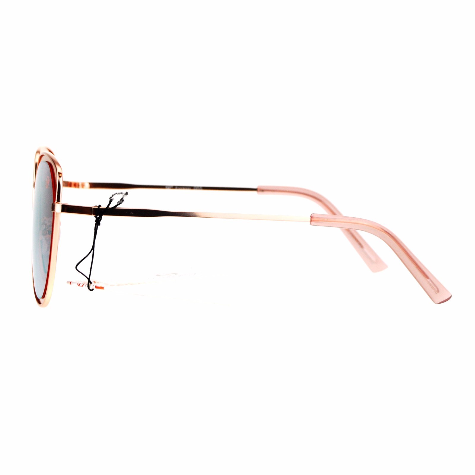 Designer Fashion Sunglasses Womens Metal Retro Half Round Frame UV 400 ...