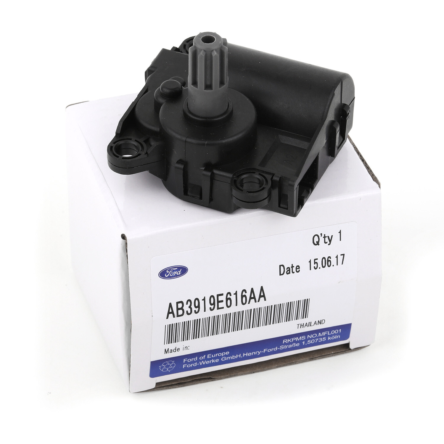 Heater Vent Actuator Motor T6 Inlet AB3919E616AA GENUINE Ford Ranger PX ...