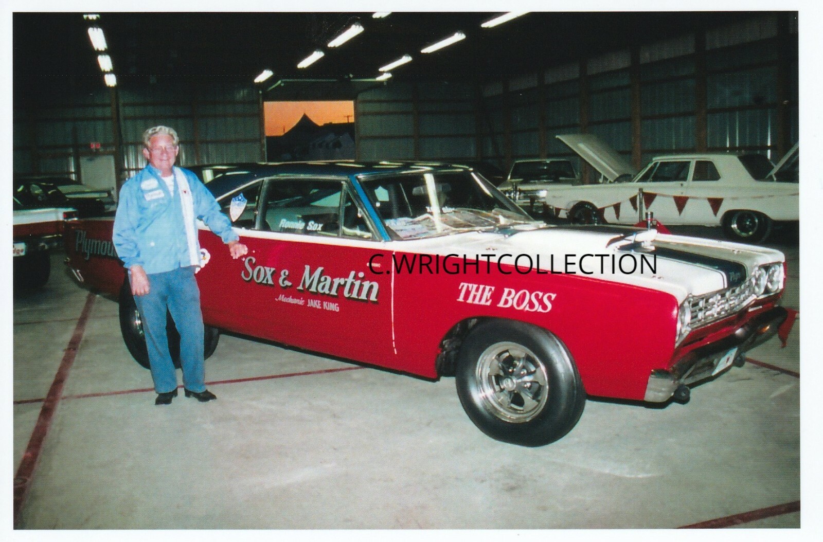 Vintage NHRA Drag Racing-Jake King-Sox & Martin's 1968 SS/B Rd Runner ...