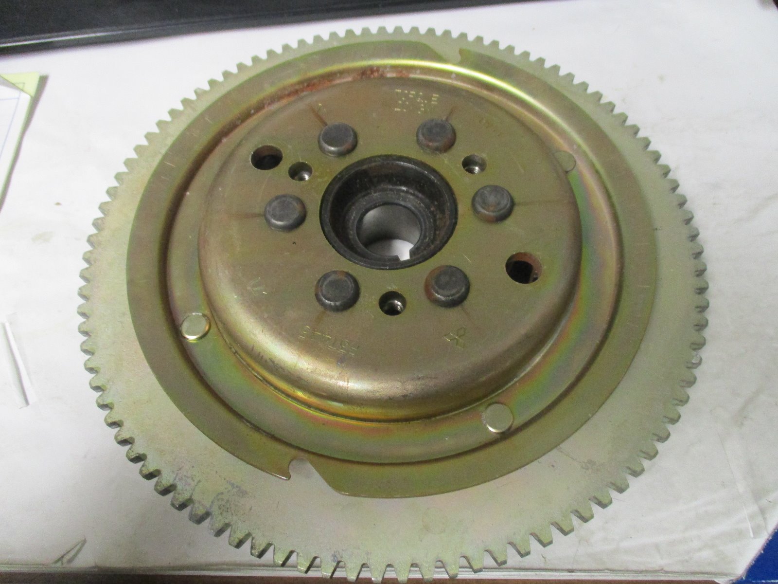 Suzuki DT65 flywheel from 65 HP 3-cylinder outboard electric start | eBay