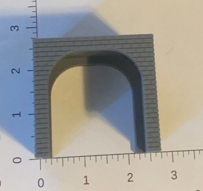 N Scale Stone Single Train Tunnel - N Model Railroad Scenery 2 inches ...