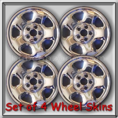 2010-2011 Honda Pilot Wheel Skins Chrome 17" Hubcaps Chrome Wheel ...