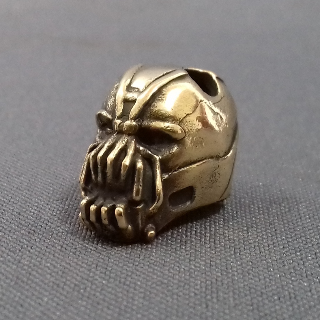 Bane Bronze Bead Paracord Leather Lanyard Beads Knife Bracelet Pendant ...