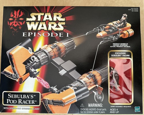 Star Wars: Episode 1 Sebulba's Pod Racer with Exclusive Figure, 1998 ...