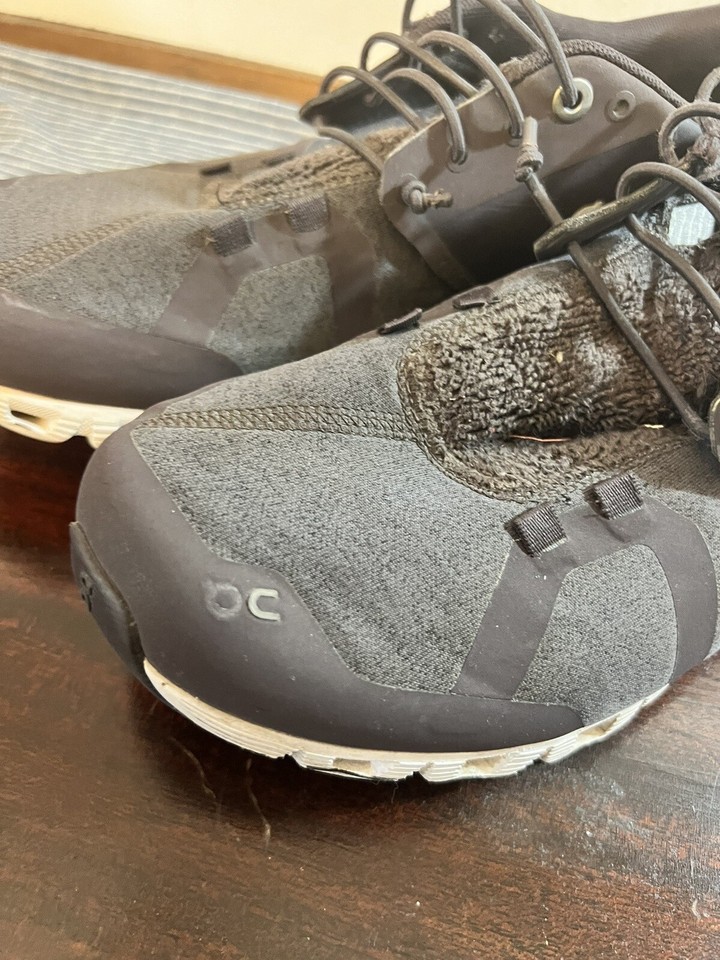 On Cloud Terry Womens Grey Running Shoes Size 9.5 lightweight Oncloud ...