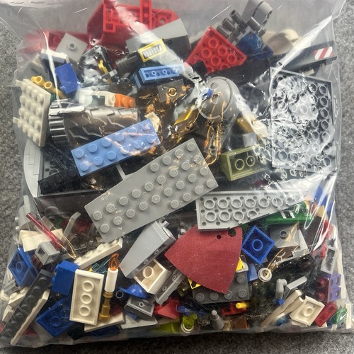 LEGO BULK (2) Two Pound Bag Mixed Bricks Parts and Pieces Assorted ...