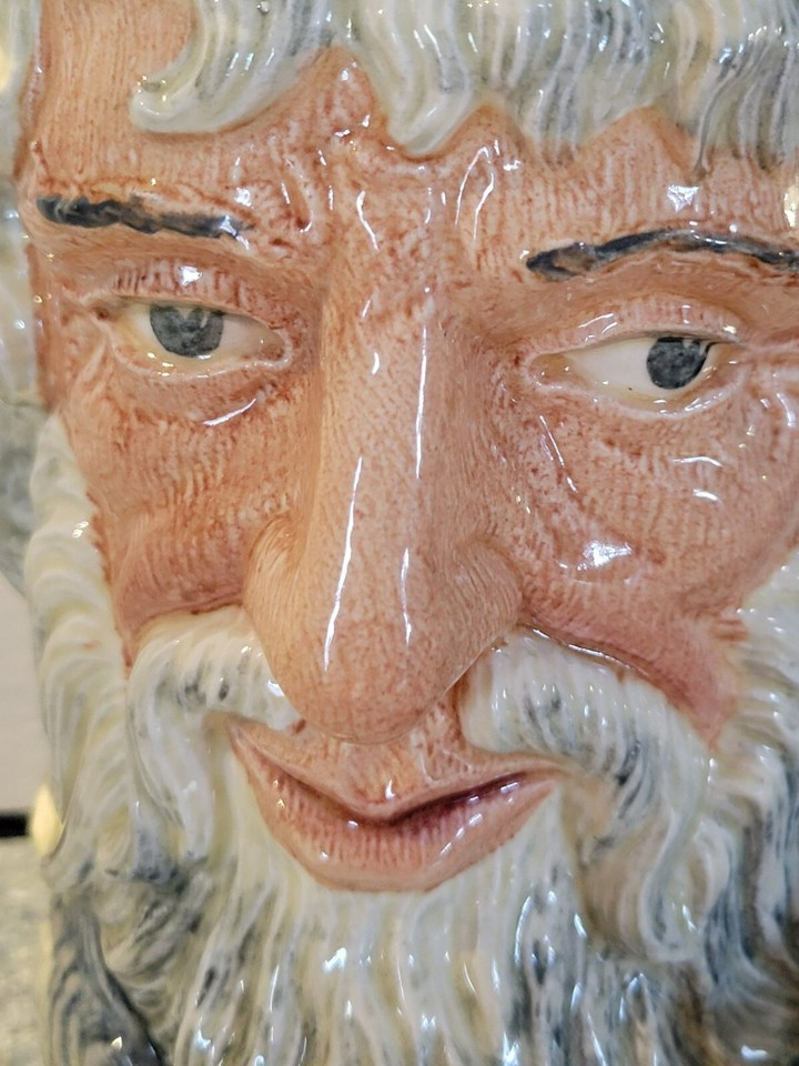 Royal Doulton Neptune Toby Jug 1960 Ceramic Pitcher Dolphin Handle 7x7 ...