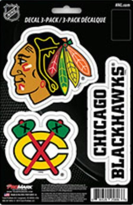 Chicago Blackhawks Team ProMark Die-Cut Decal Stickers 3 Pack | eBay