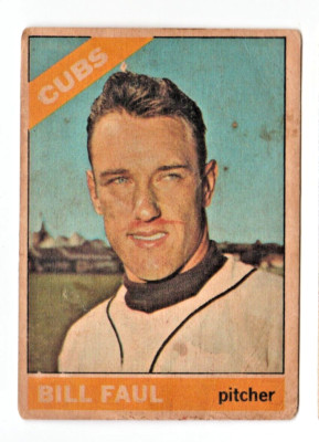 Venezuelan Topps 1966 Bill Faul #322 Chicago Cubs Ptd In Venezuela | eBay