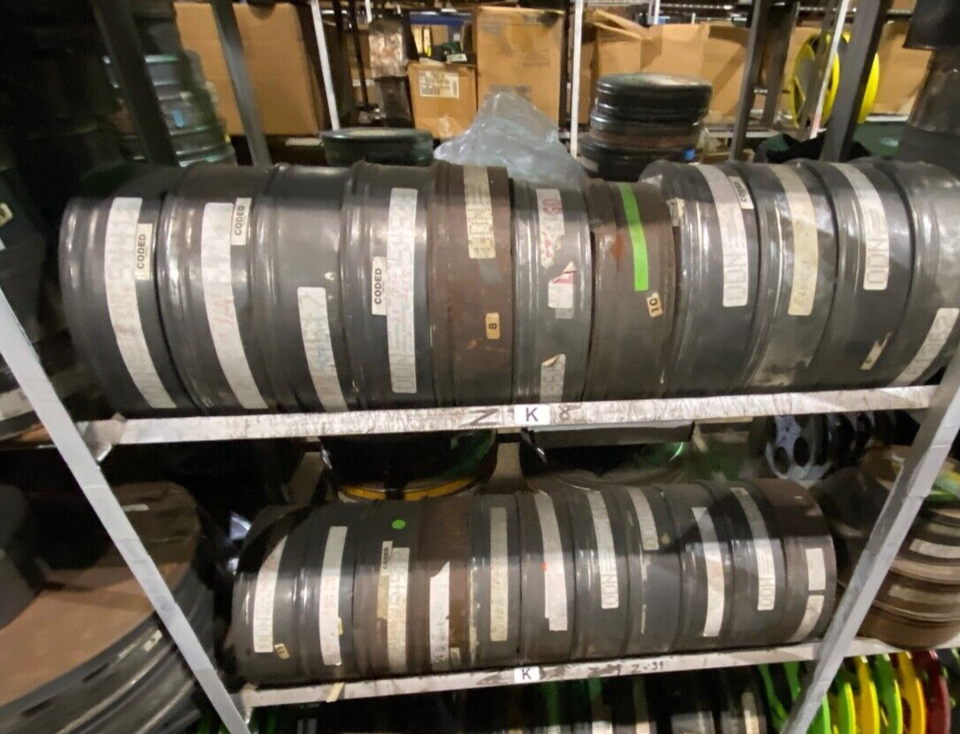 500 ft +/- Roll of 65mm 5 Perf Negative Film from a Ride Film Vault ...