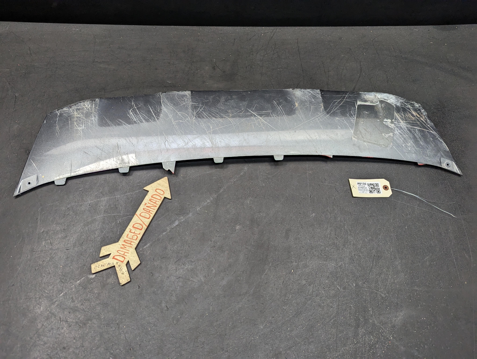 Front Bumper Lower Valance Panel 2018 Audi Q3 8U0807733CGRU 2016 2017 X ...