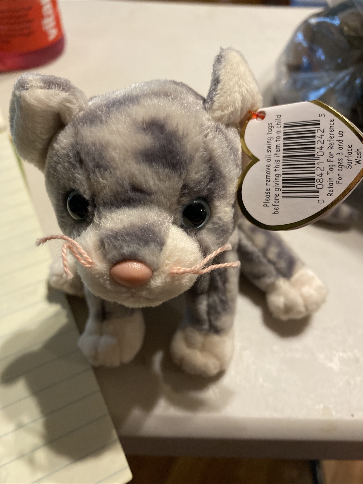 Ty Beanie Baby Silver the Cat 1999 NEW | eBay