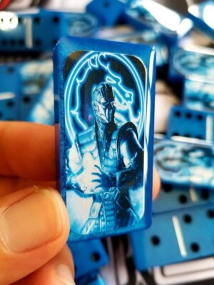 Mortal kombat Sub Zero Dominoes Set | eBay
