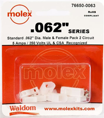 Connectors - 2 Pin Molex Connector