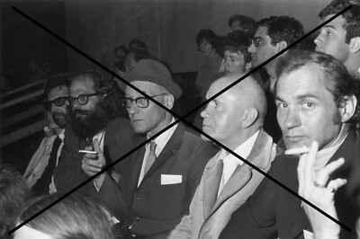 PHOTO DE JEAN GENET TERRY SOUTHERN ALLEN GINSBERG WILLIAM BURROUGHS | eBay