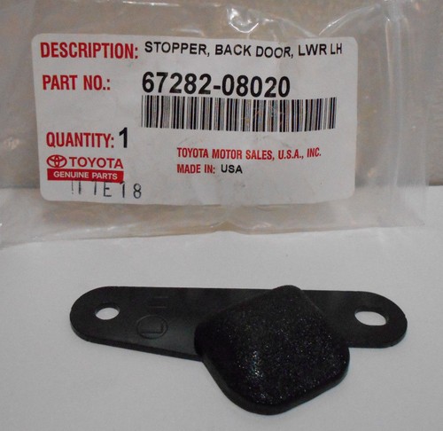 Toyota LWR LH Back Door Stopper 67282-08020 | eBay